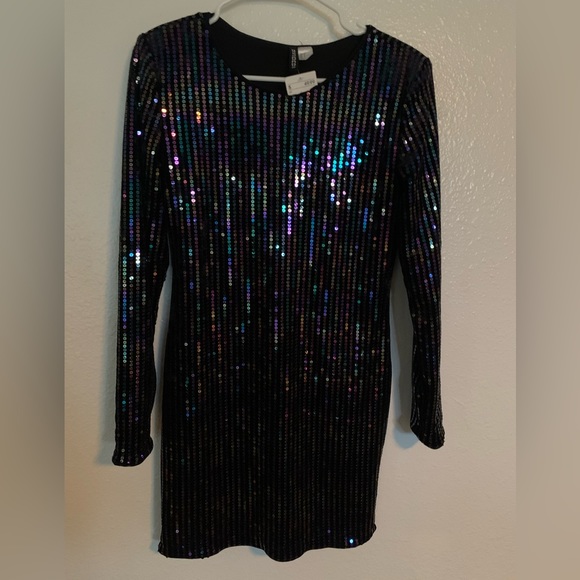 Divided | Dresses | Sequined Cocktail Party Dress | Poshmark